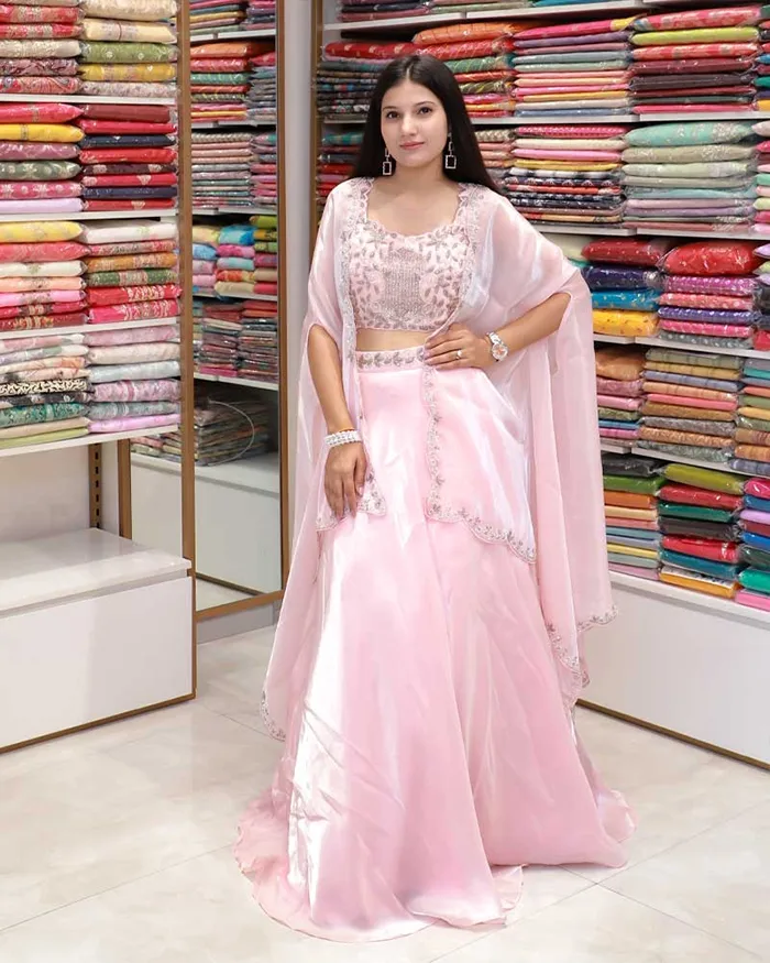 Designer Lehenga with Stage - Aano Edition
